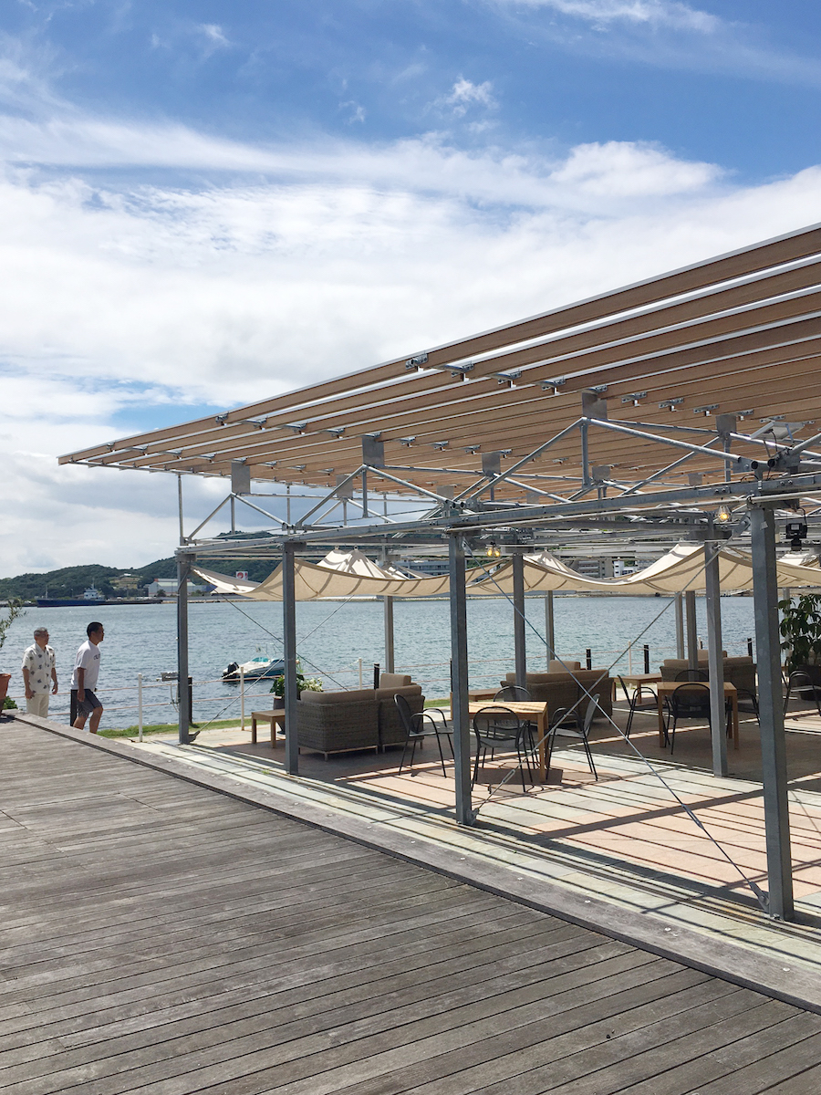 Shodoshima International Hotel, Beachside cafe | AARA